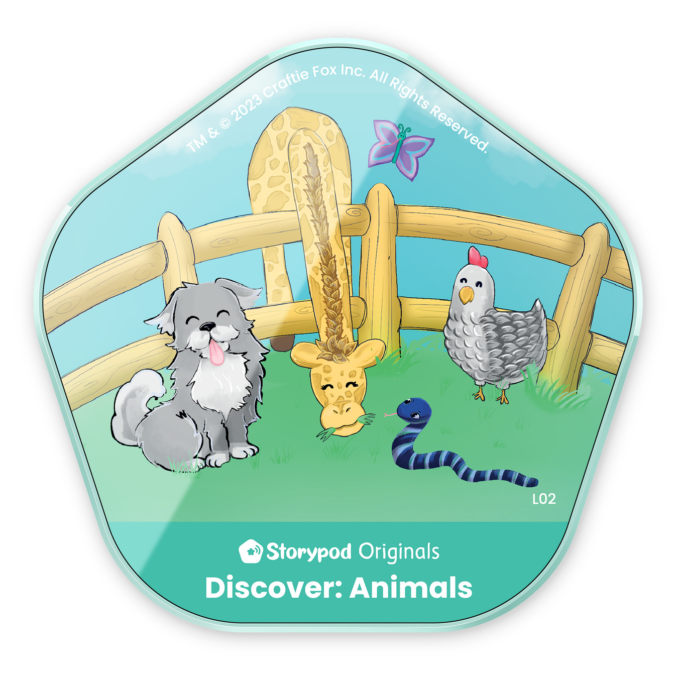 Storypod | Discover: Animals Tokens | Educational Animal Adventures