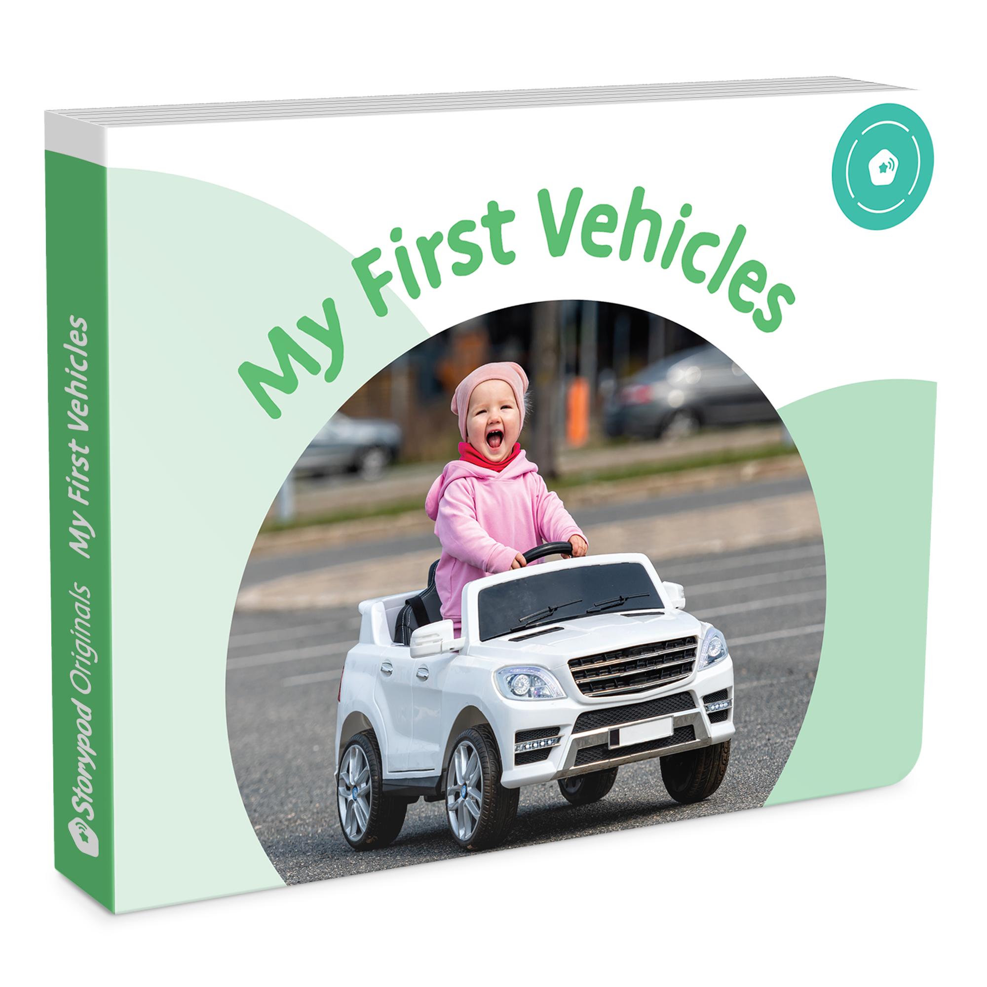Storypod's My First Vehicles Book | Interactive Musical Fun