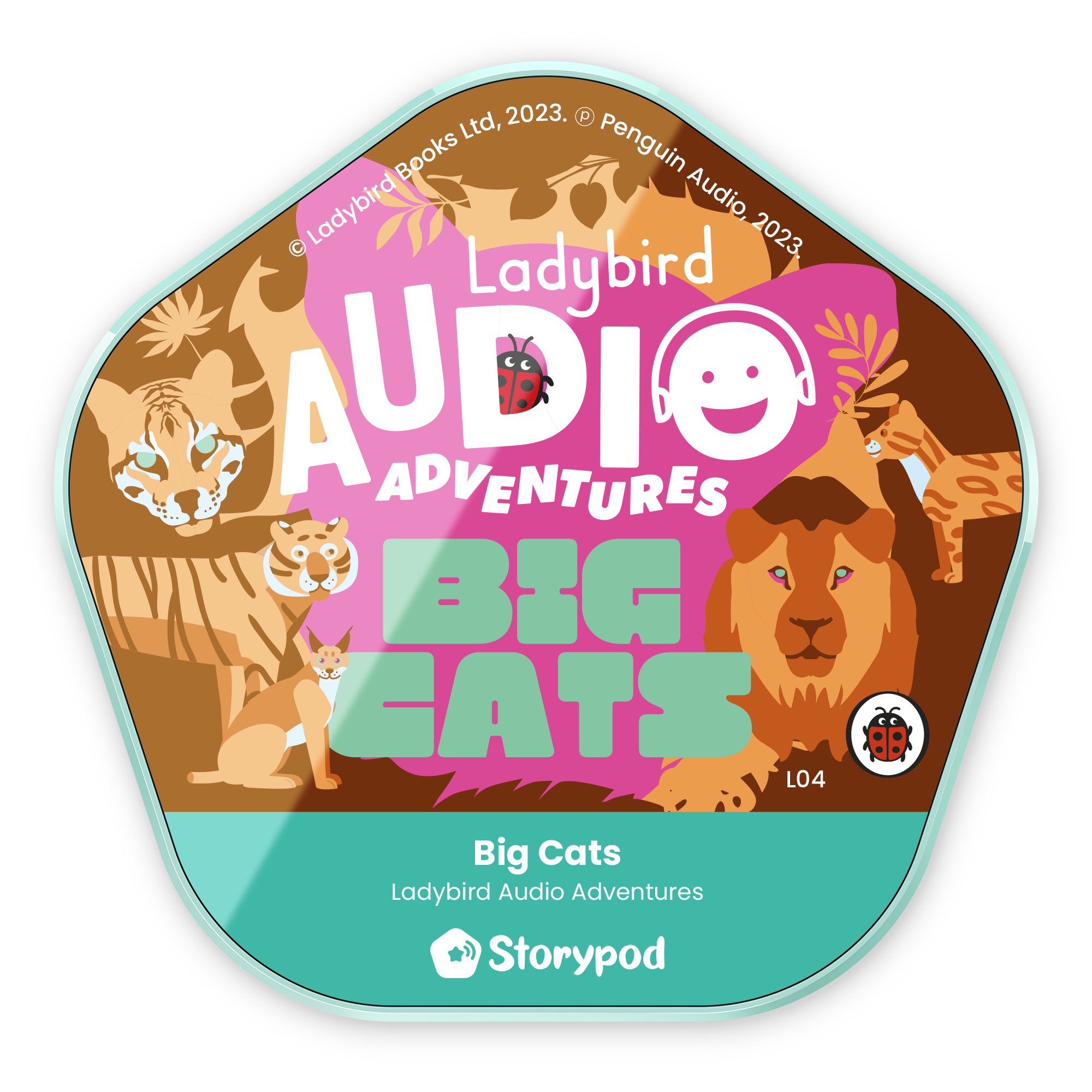Storypod | Ladybird Audio Adventures: Big Cats | Kid's Audio Adventure