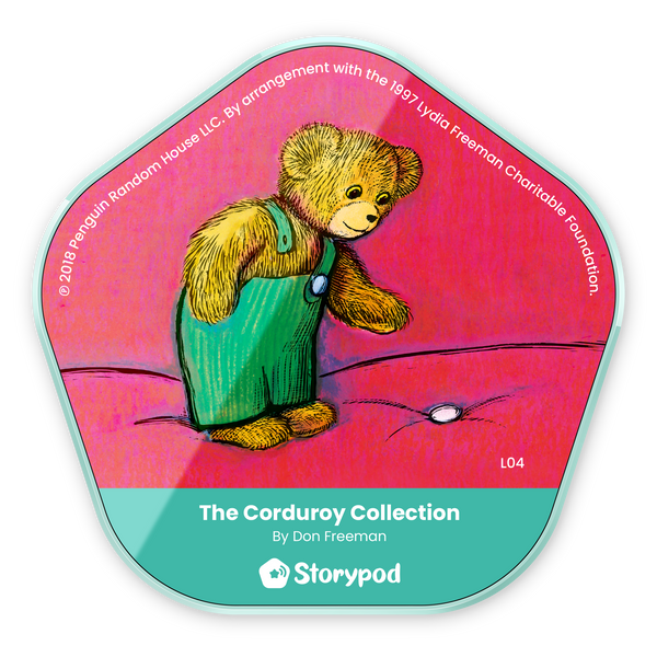 Storypod | Corduroy Collection Token | Adventures & Life Lessons