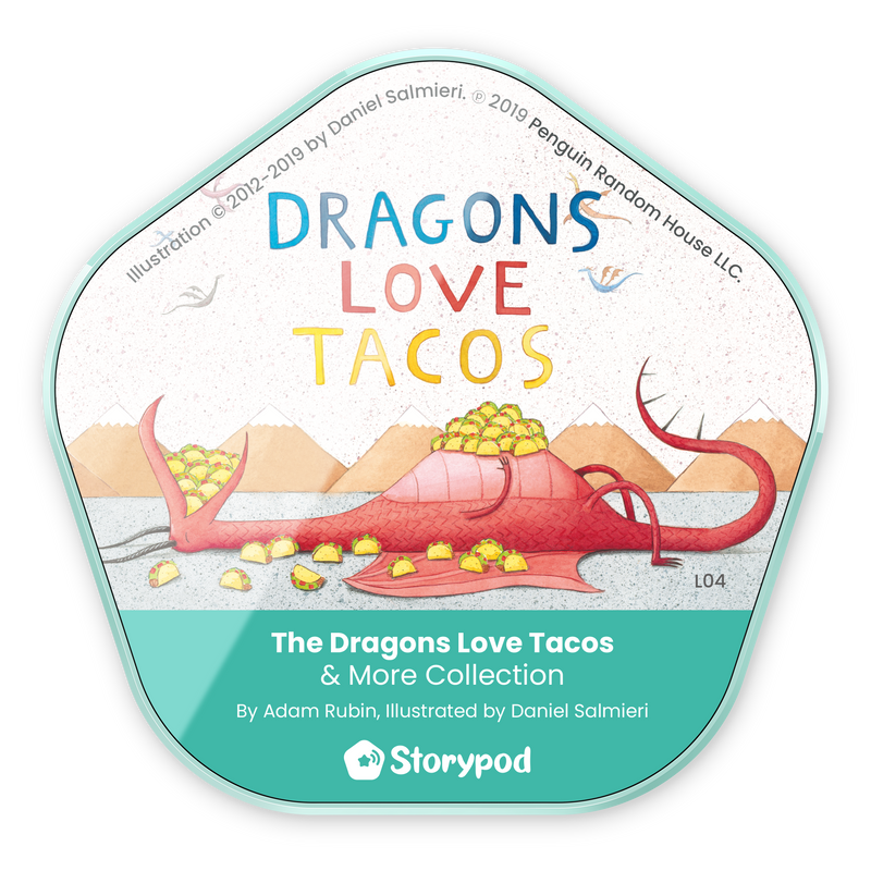Storypod | Dragons Love Tacos & More Collection Token | Fun & Learning