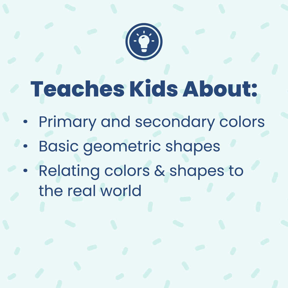 Colors & Shapes Learning Set for the Storypod Audio System - Set 10