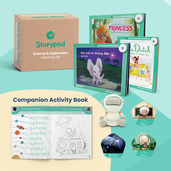 Science & Exploration Learning Set for the Storypod Audio System - Set 21