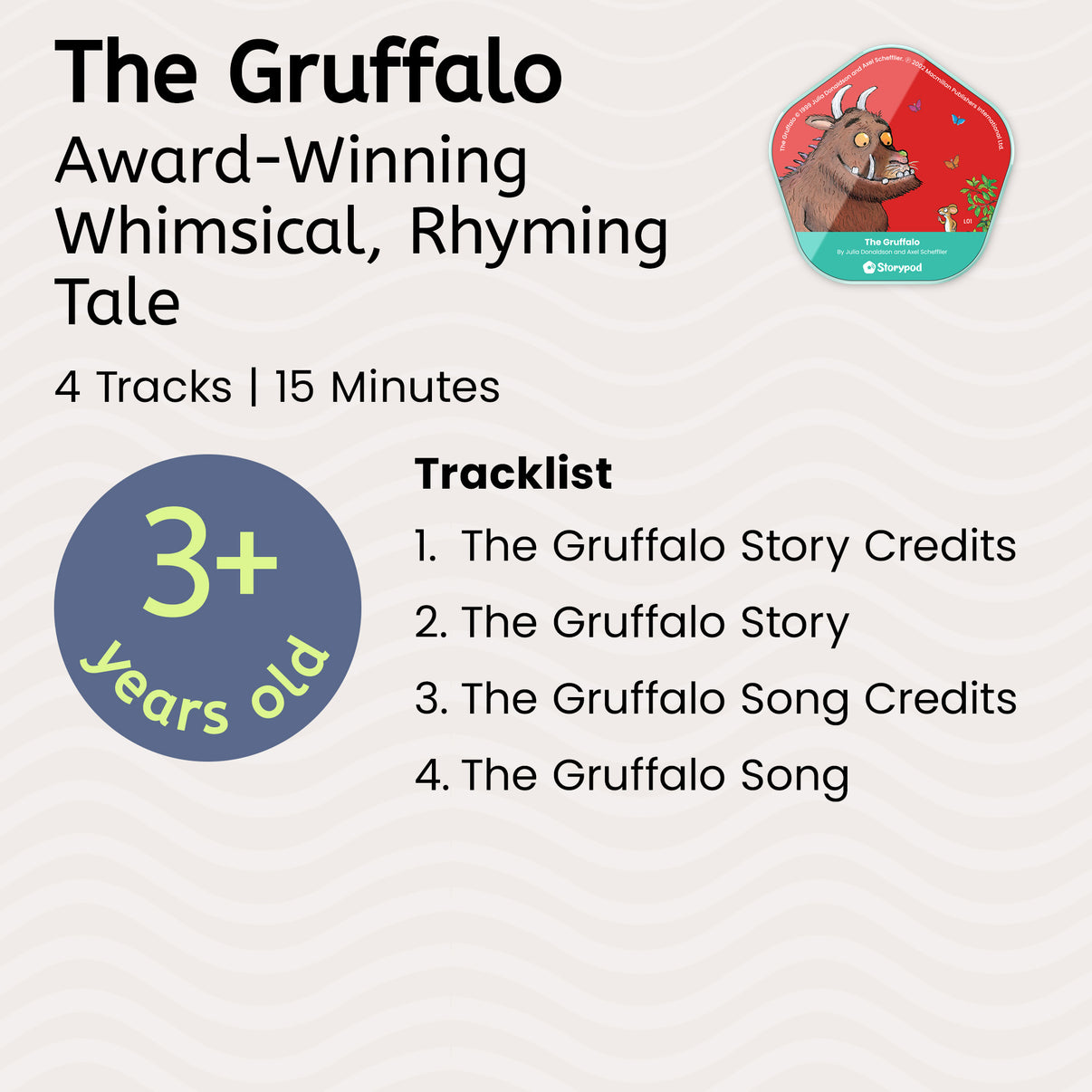 Storypod | The Gruffalo Token | Clever Adventures