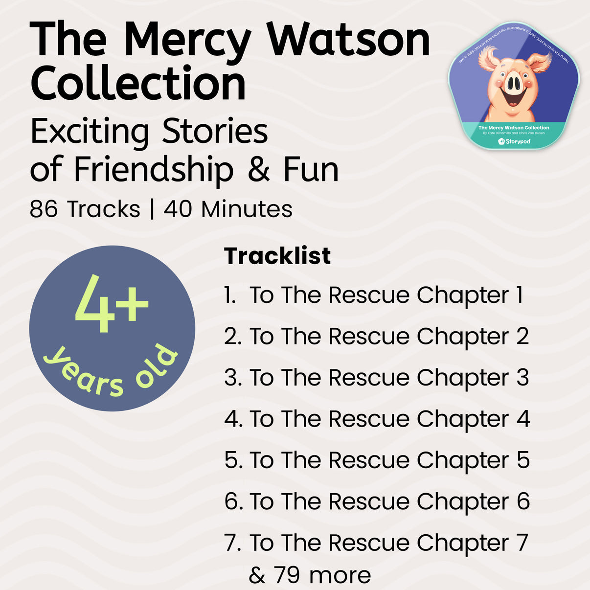 Now on Storypod - The Mercy Watson Collection