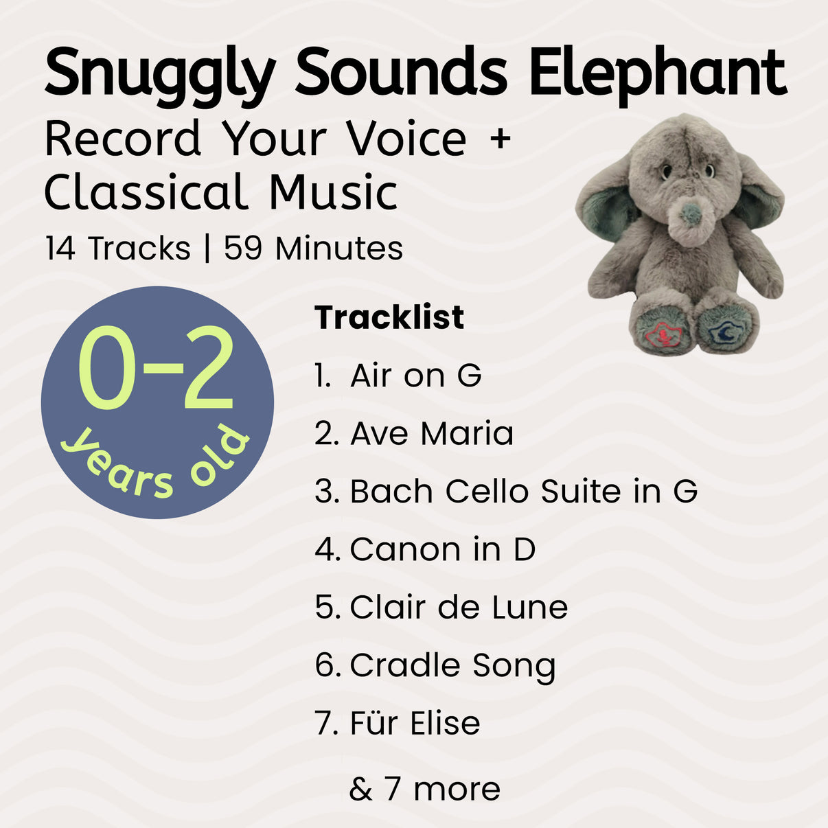 Snuggly Sounds Elephant – Storypod