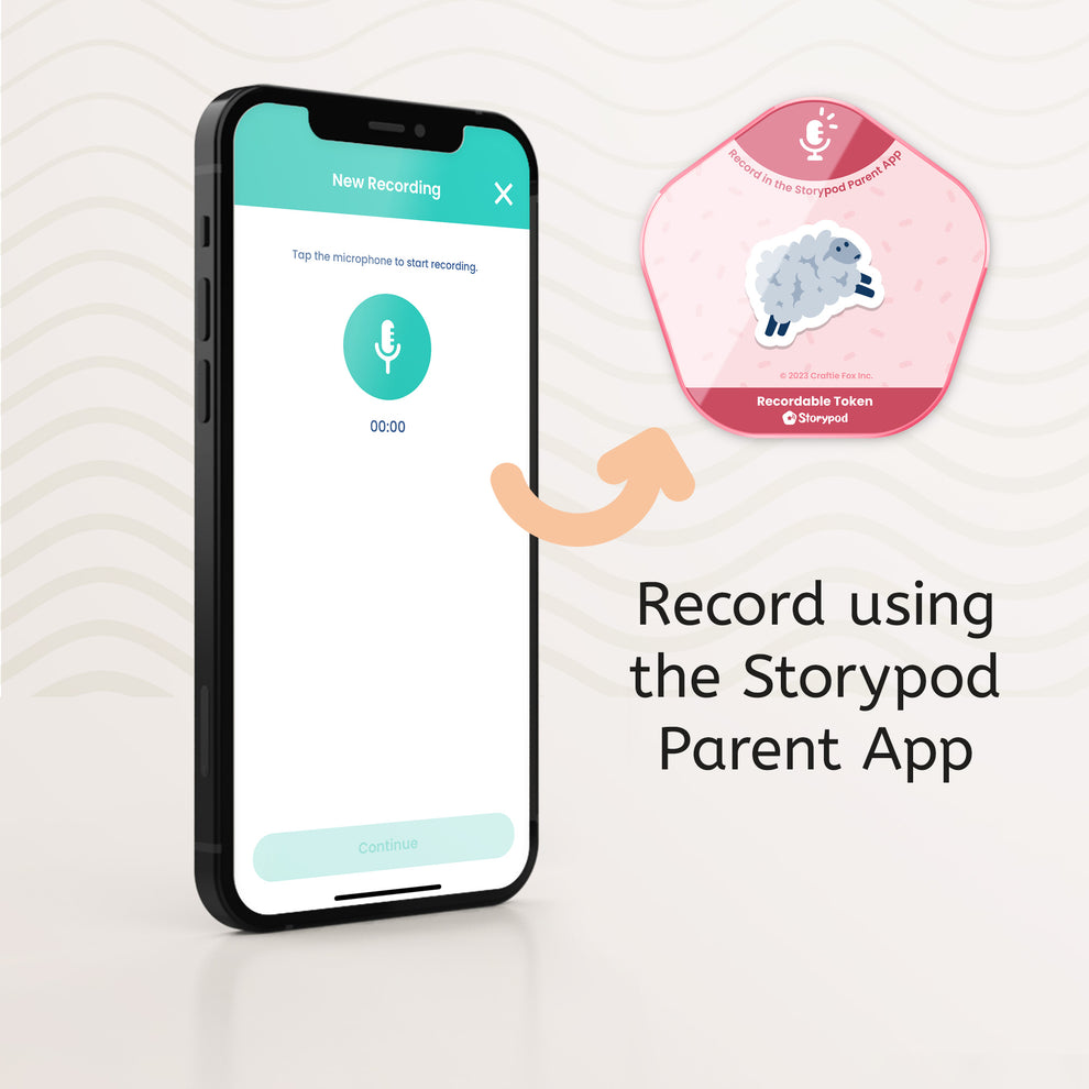 Recordable Token - Storify anything with the Storypod Audio System