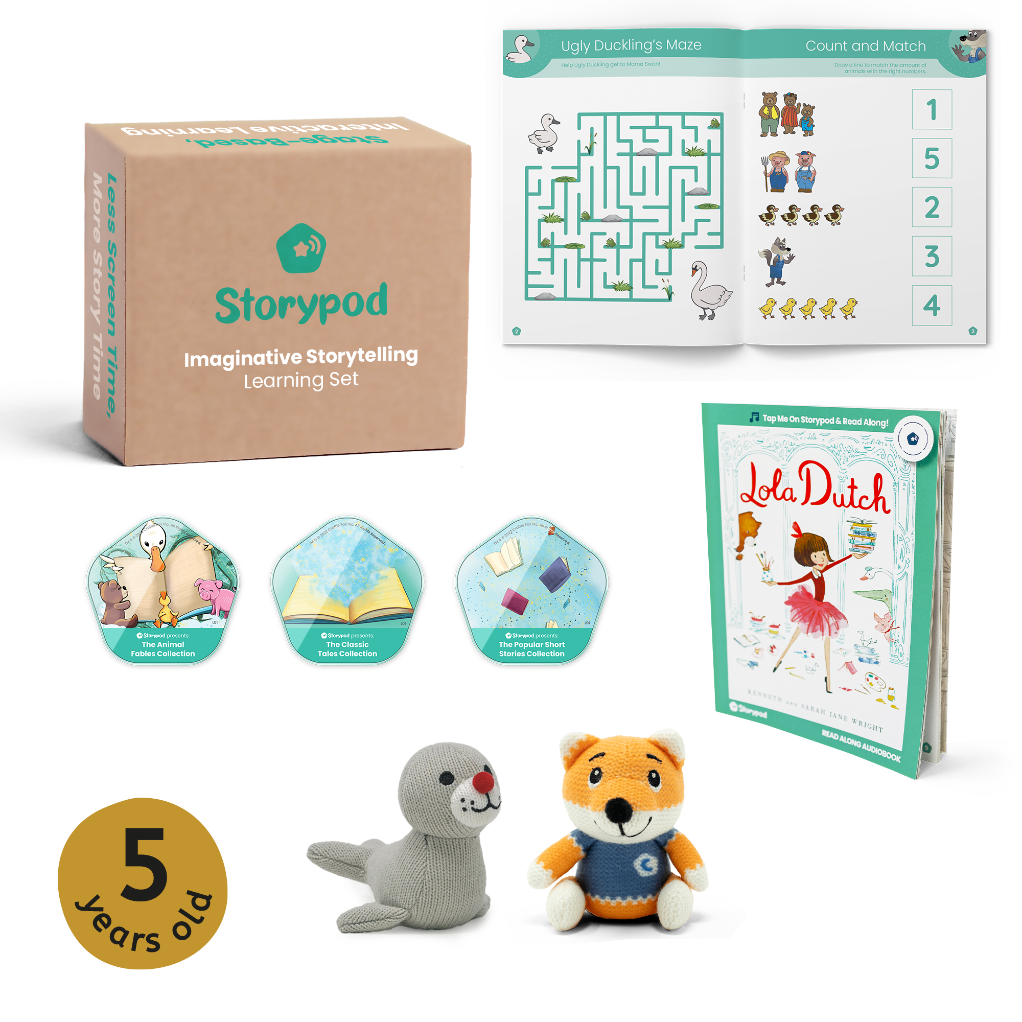 Imaginative Storytelling Learning Set for the Storypod Audio System ...