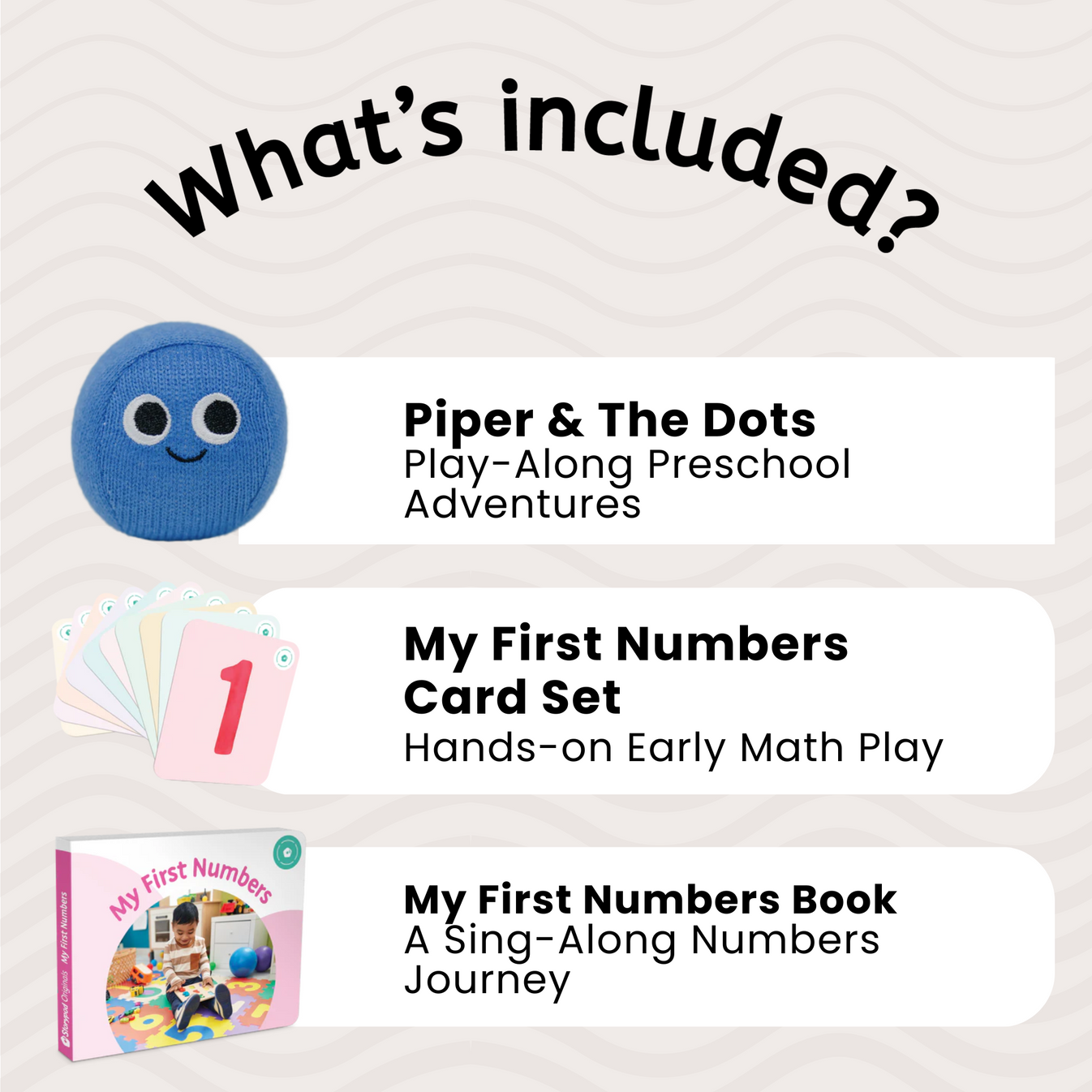 Numbers & Routines Learning Set for the Storypod Audio System - Set 8