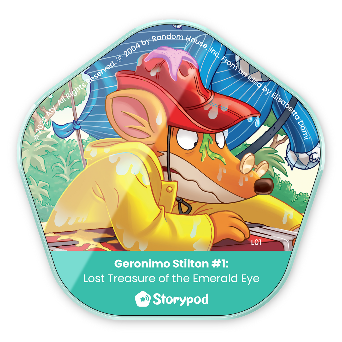 Storypod | Geronimo Stilton #1: Lost Treasure of the Emerald Eye Token