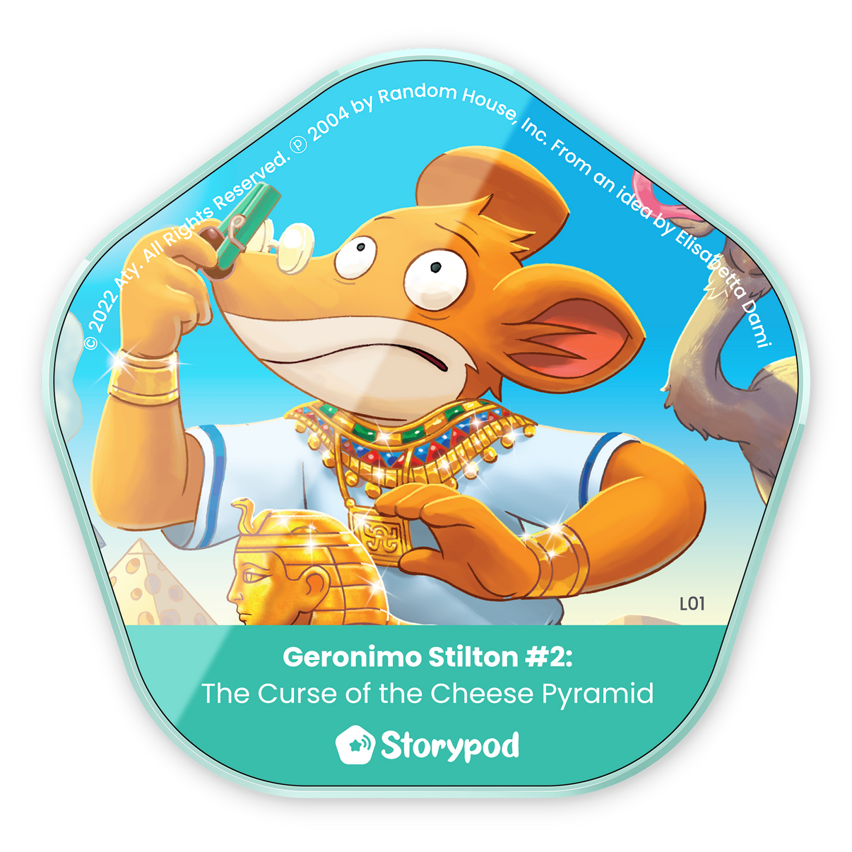 Storypod | Geronimo Stilton #2: The Curse of the Cheese Pyramid Token